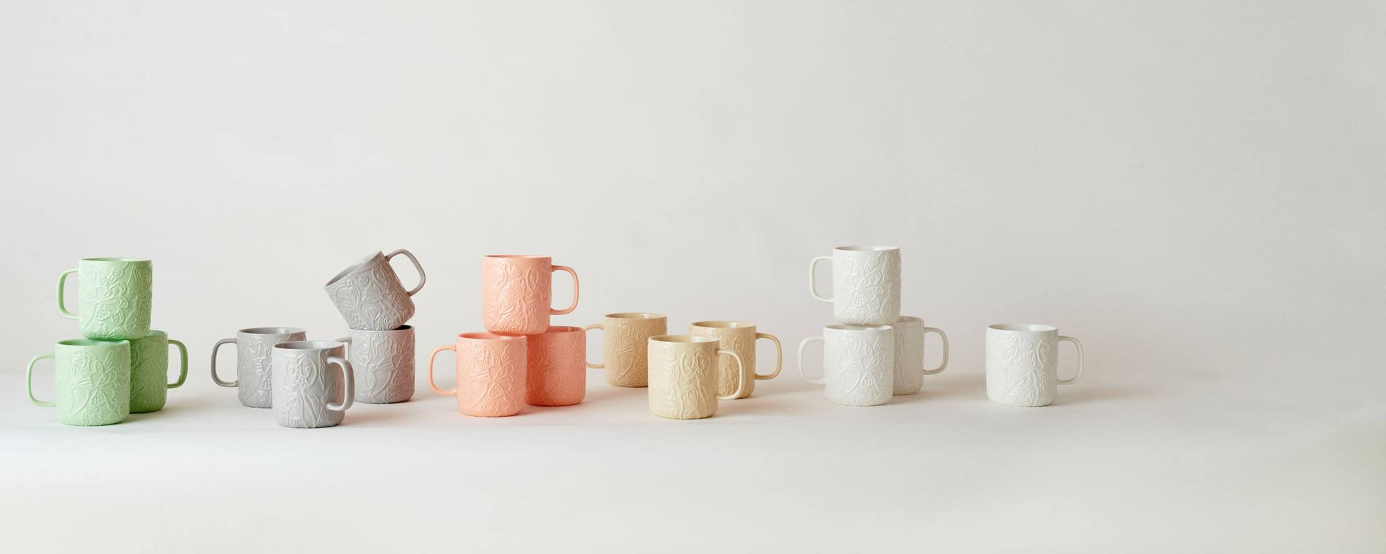Imaginary Botanical Mug Sets | Botanical Design | Australian Ceramics
