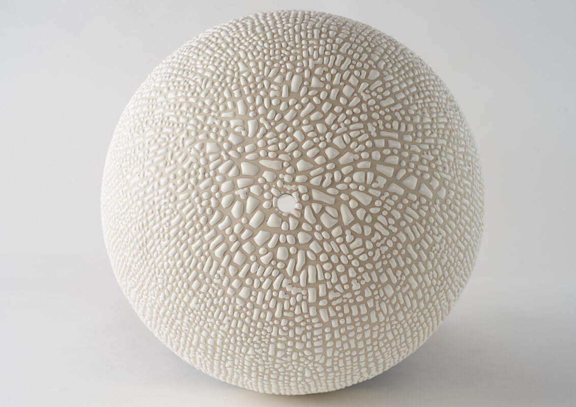 White-Water Bead Hanging Planters | Modern Ceramics | For Indoor Plants